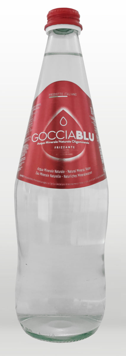 Goccia Blu Sparkling Mineral Water (24/Bottles Case 250ml Each ...