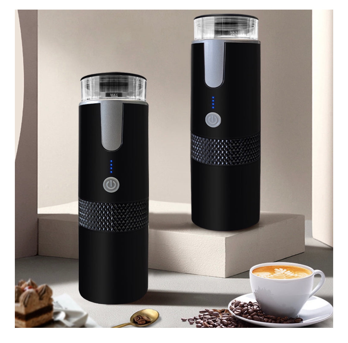 Portable Single Serve Coffee Maker Mini Espresso Machine Reusable Coff ...