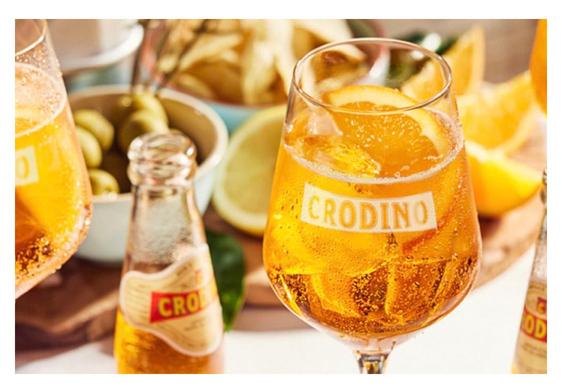 Crodino Non-Alcoholic lo Bitter Aperitif, Produced Since 1964 by Crodi ...