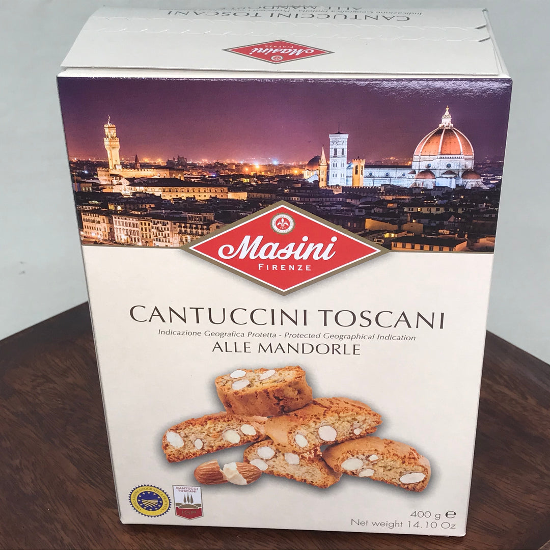 MASINI, CANTUCCINI ALMOND BISCOTTI 14oz. (8-Packs ) – Delizioso Gourmet
