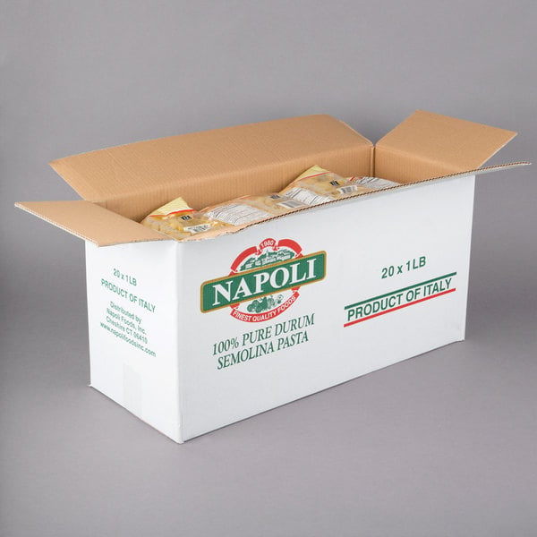 Napoli 1 lb. Rigatoni Pasta - 20-Packs/Case – Delizioso Gourmet